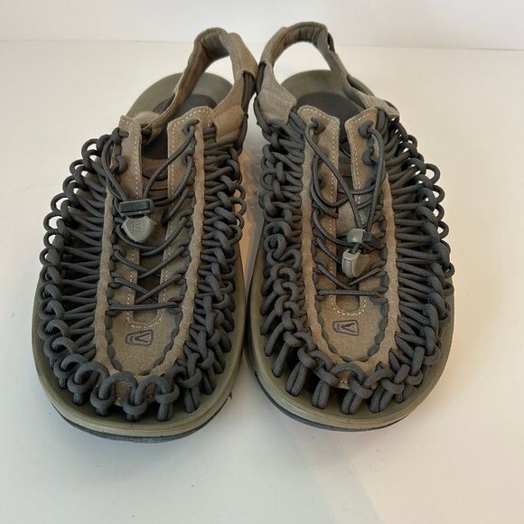 Keen | Shoes | Keen Uneek Paracord Bungee Sandals Mens Size 2 Brown ...